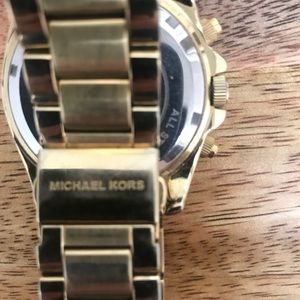 Michael Kors | Jewelry | Michael Kors Mk566 Blair Goldtone Stainless ...
